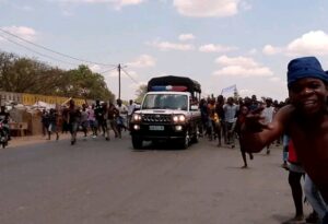 Nampula: iniciou a marcha convocada por Venâncio Mondlane - Jornal NGANI