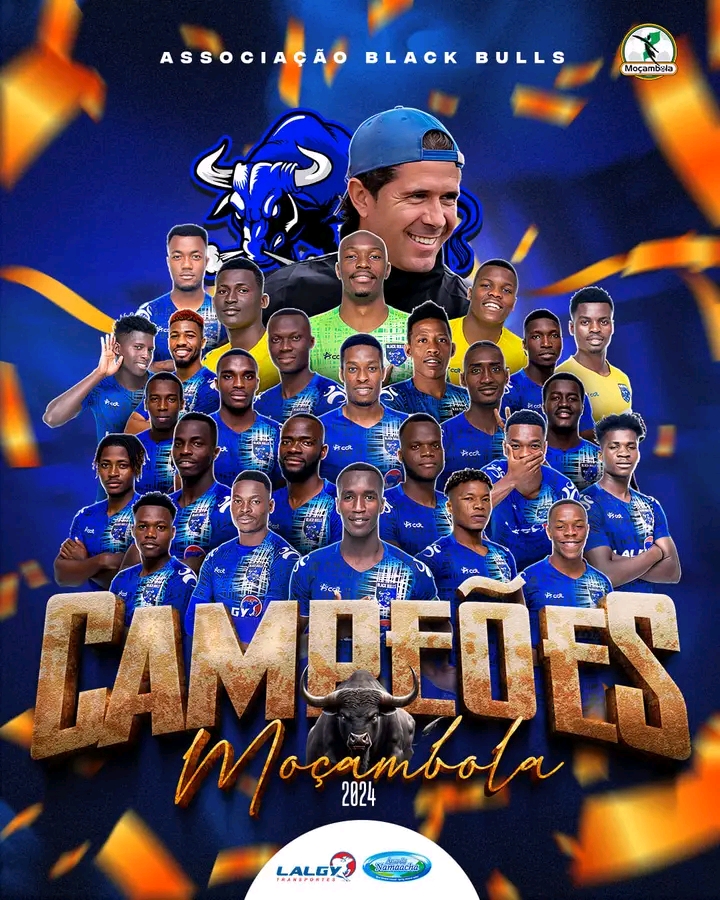 Associação Black Bulls sagra-se campeã do Moçambola 2024 - Jornal NGANI